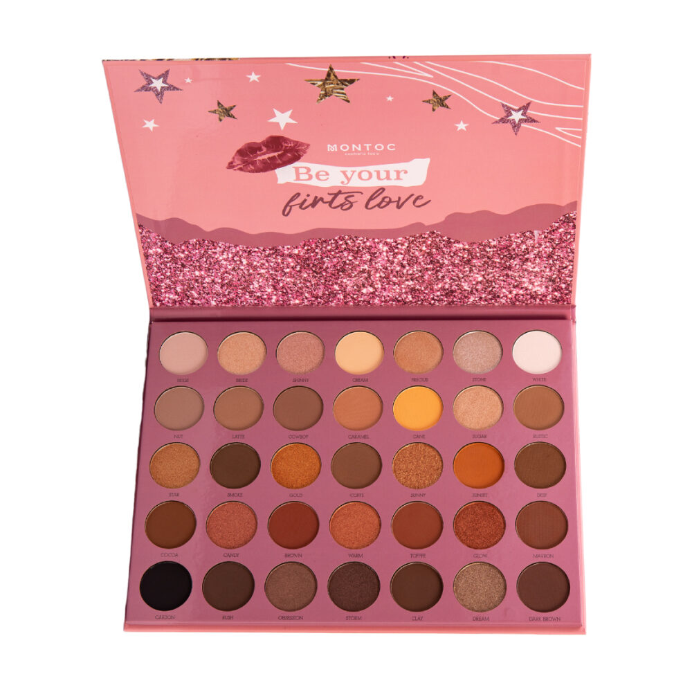 Paleta de sombras romantic Montoc – Girly Maquillaje | makeup