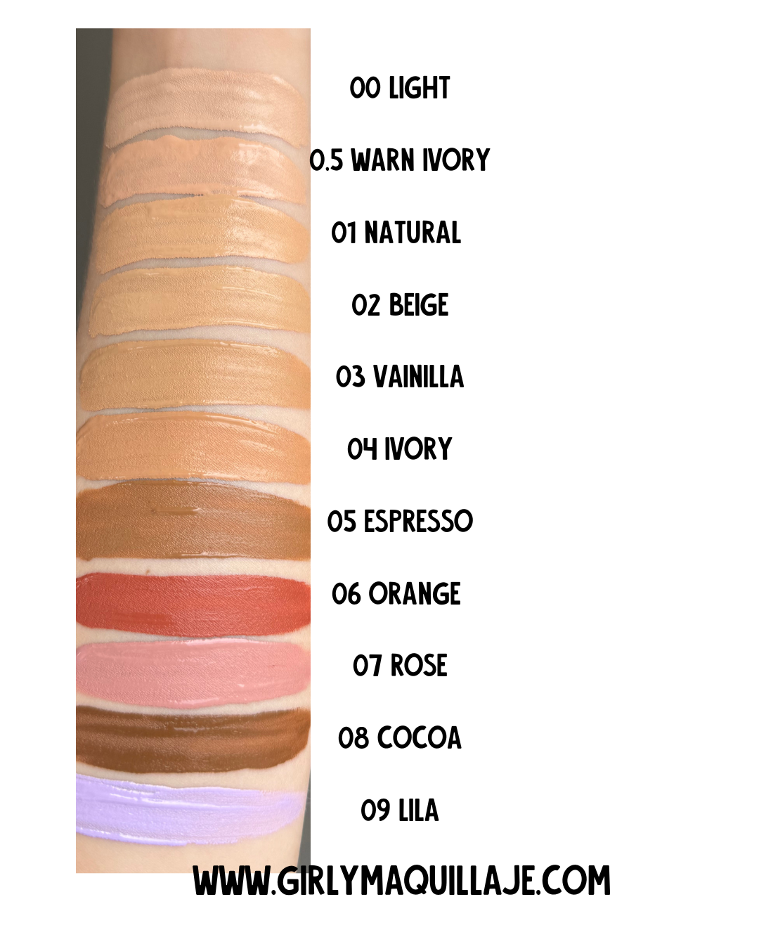 Corrector bloomshell my concealer 10 Ml – Girly Maquillaje | makeup