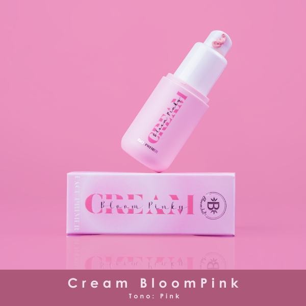 Primer rosado Bloomshell Bloom cream pinky Bl- PR228 – Girly Maquillaje | makeup