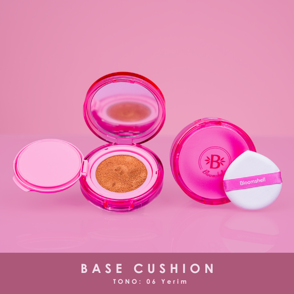base bloom cushion Bloomshell – Girly Maquillaje | makeup