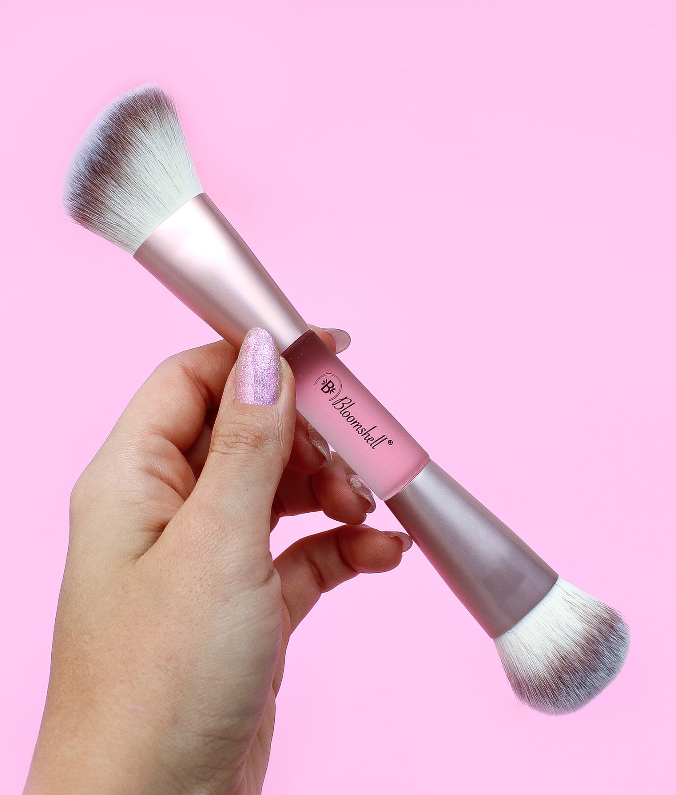 brocha 2 en 1 brush perfect bloomshell – Girly Maquillaje | makeup