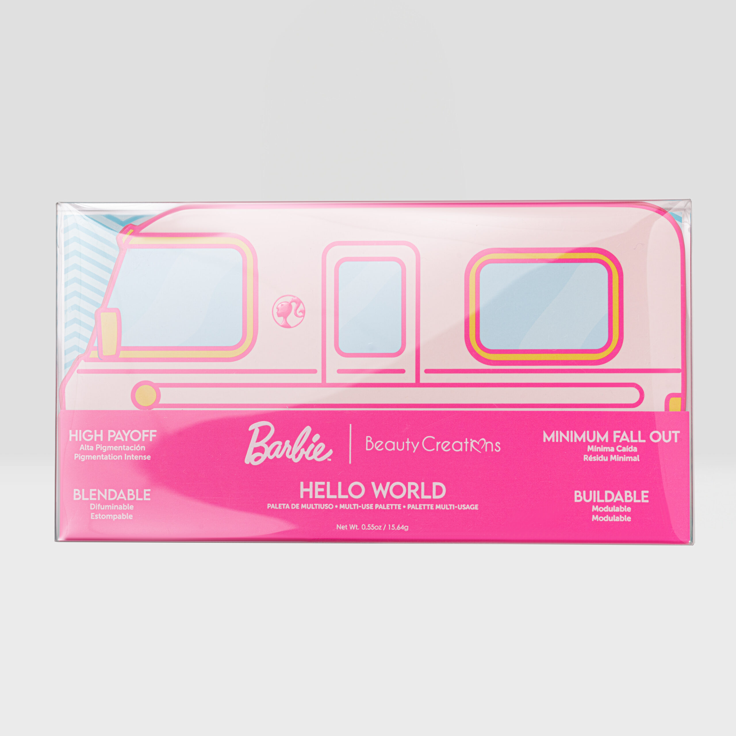 Paleta de sombras Beauty creations x Barbie Hello world – Girly Maquillaje | makeup