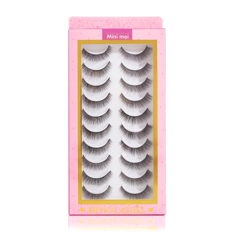 Pestañas 3d x10 Bryka mini moi – Girly Maquillaje | makeup