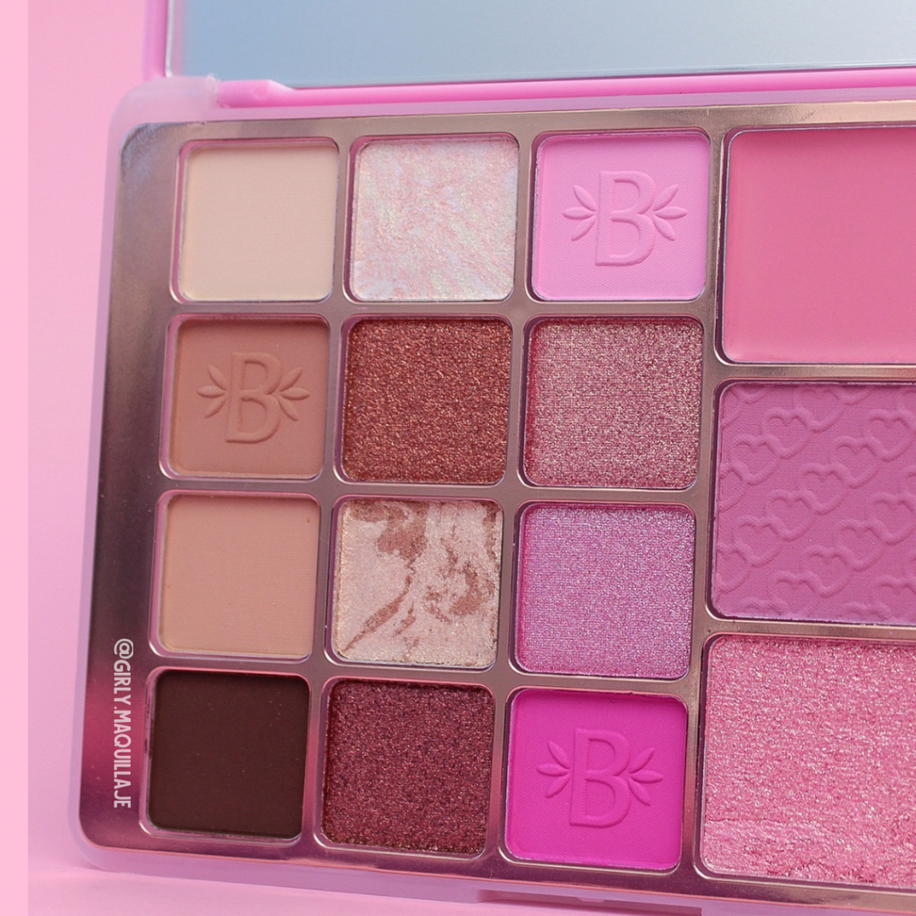 paleta de sombras y rubores luxury 01 pink bloomshell – Girly Maquillaje | makeup