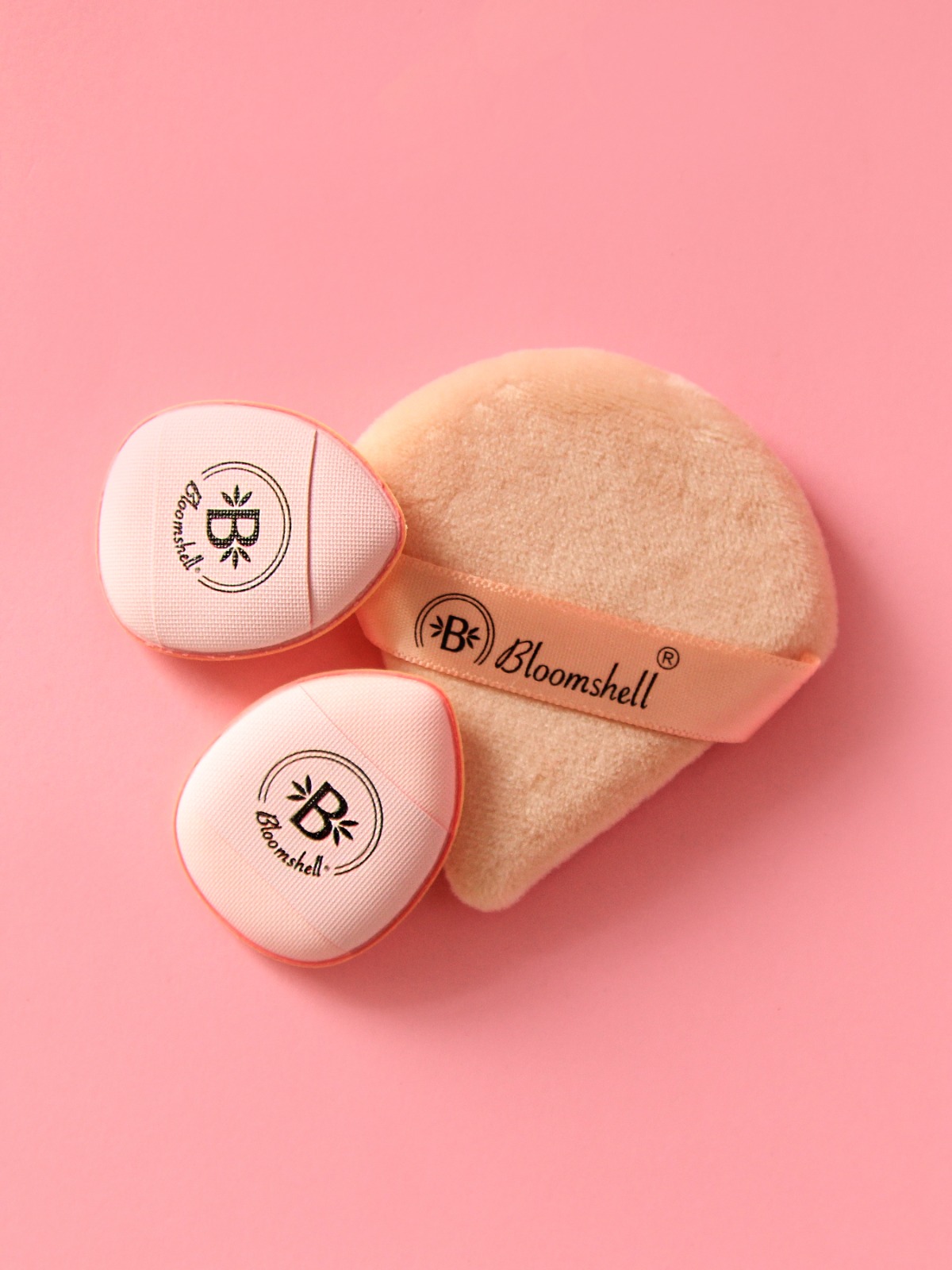 set de borlas bloomshell x 3 borla + dedal – Girly Maquillaje | makeup