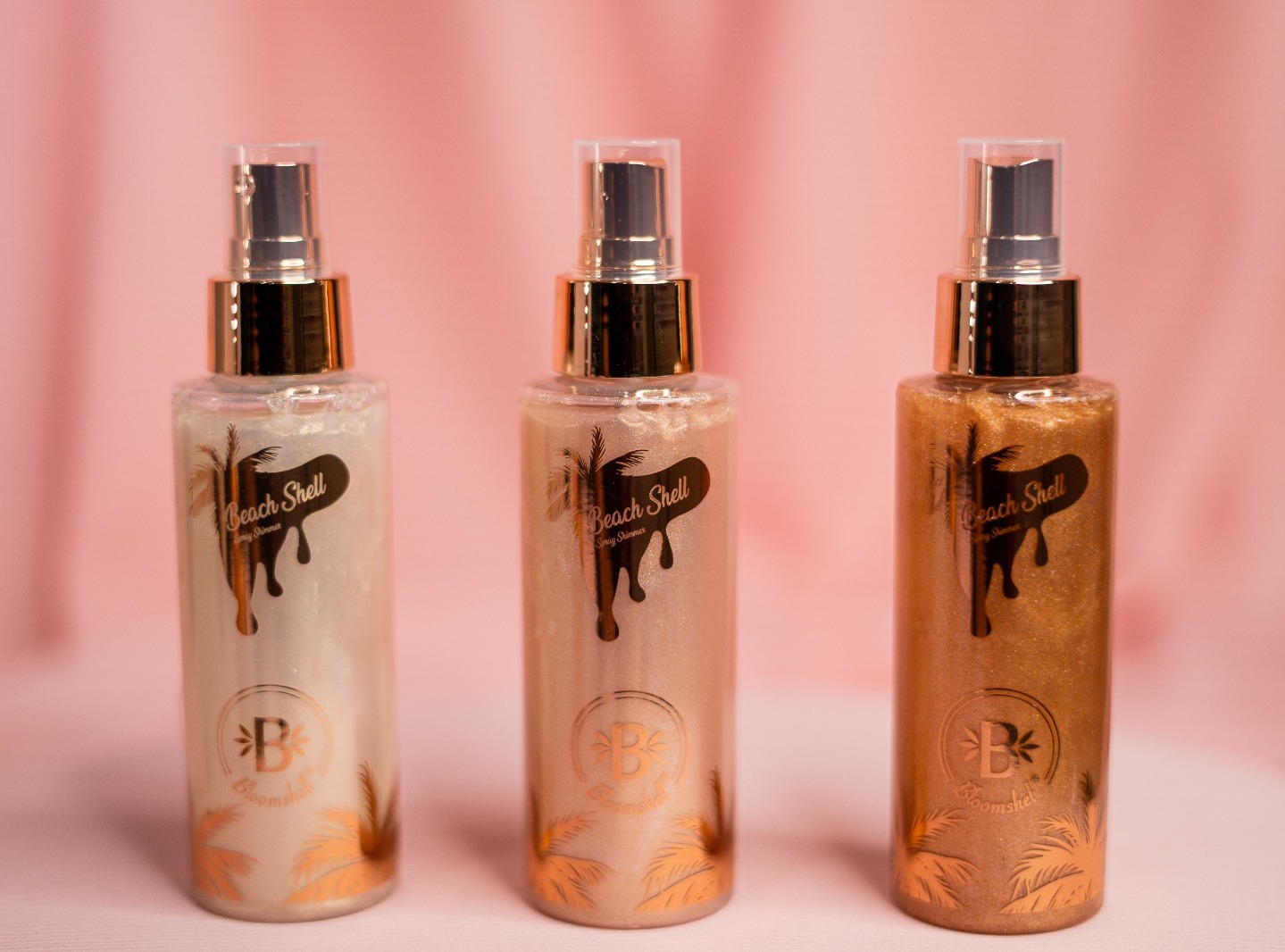 Spray shimmer Beach Shell bloomshell – Girly Maquillaje | makeup