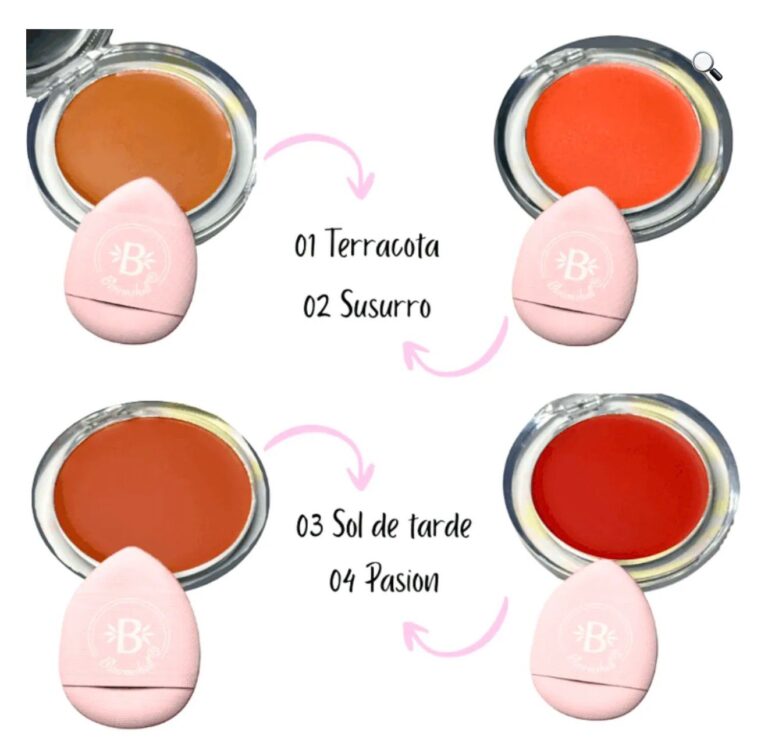 Rubor En Crema Bloom Blushy – Bloomshell – Girly Maquillaje | makeup