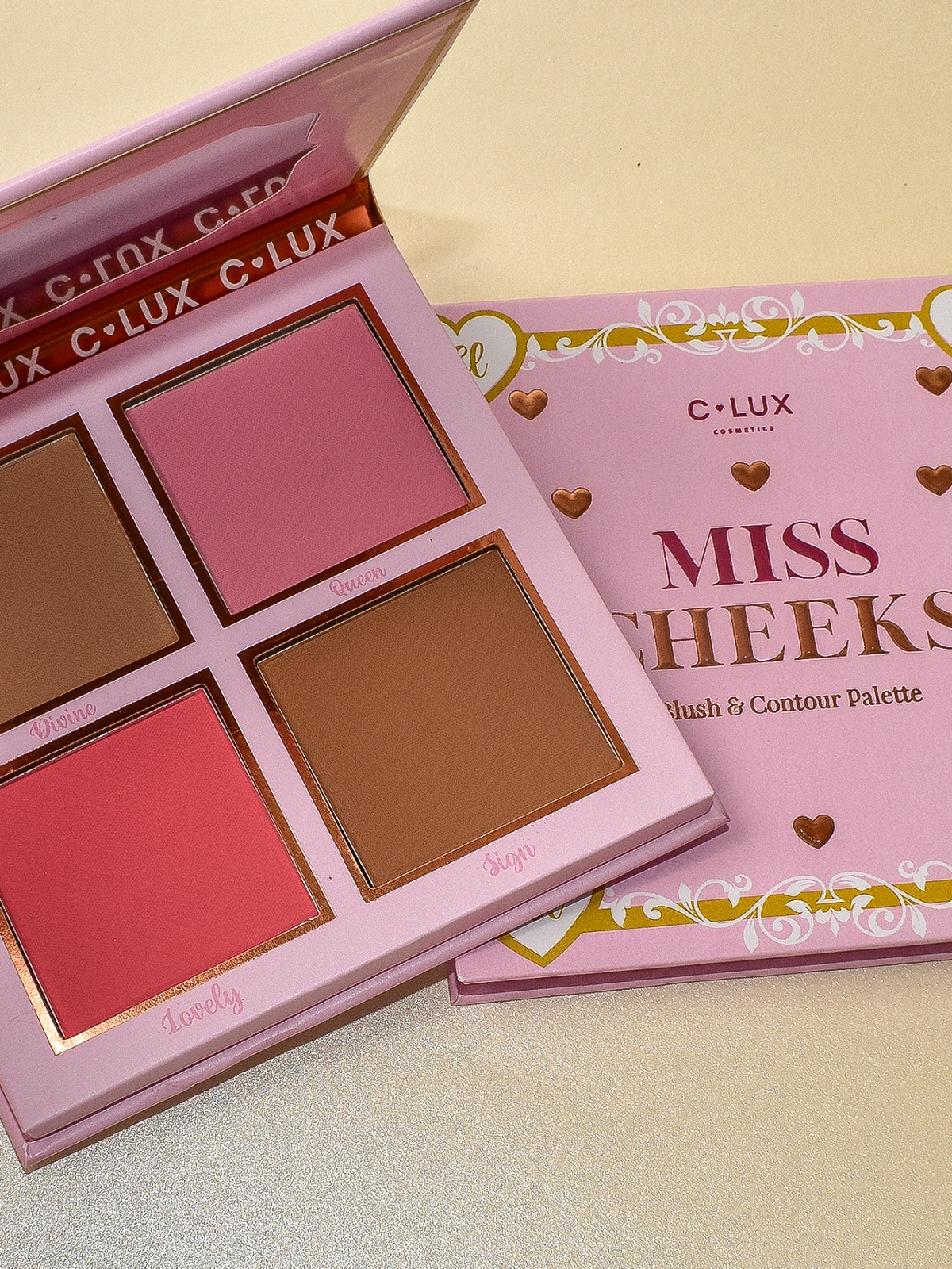 paleta de rubor y contorno miss cheeks clux – Girly Maquillaje | makeup