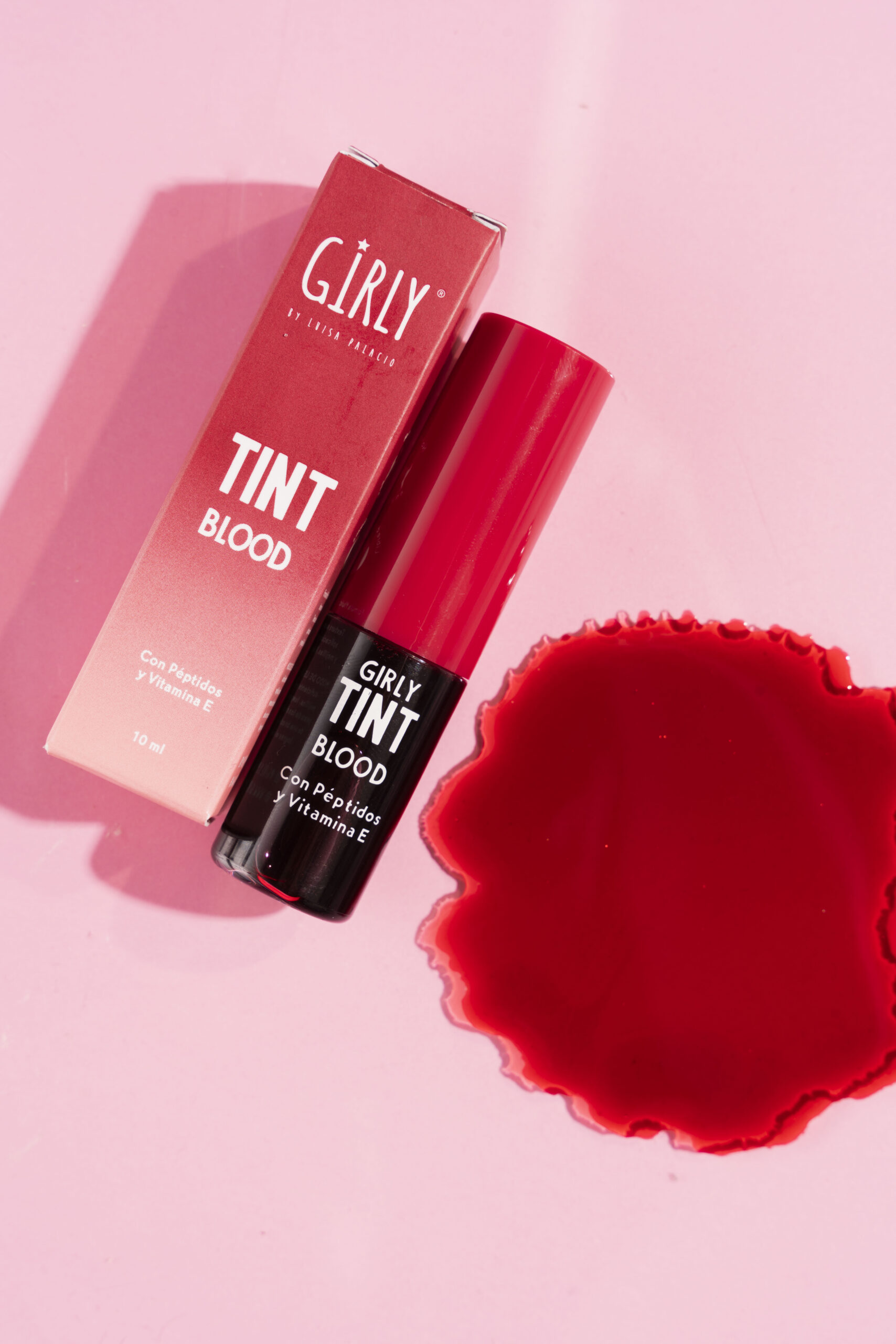 Girly Tint BLOOD tinta para labios y mejillas con peptidos – Girly ...