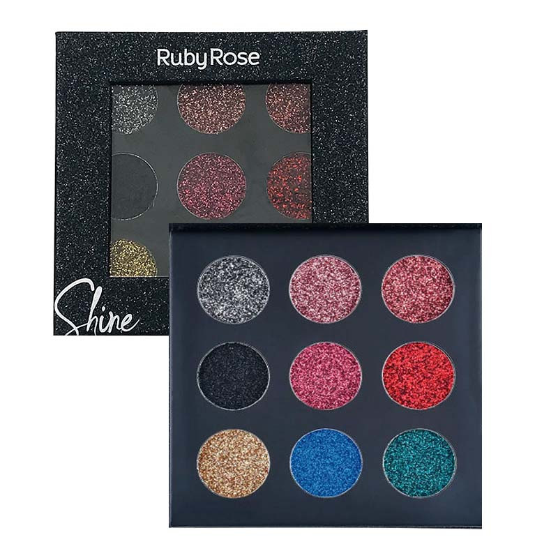 GLITTER SHINE RUBYROSE NEGRA – Girly Maquillaje | makeup